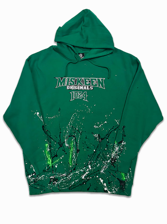 Team Miskeen One Of One Hoodie- Kelly Green – Miskeen Originals