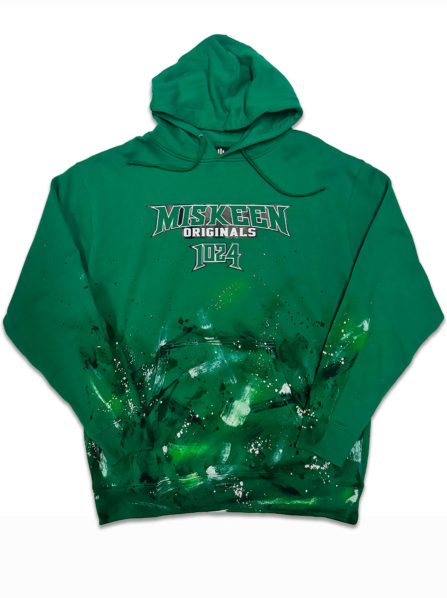 Team Miskeen One Of One Hoodie- Kelly Green – Miskeen Originals